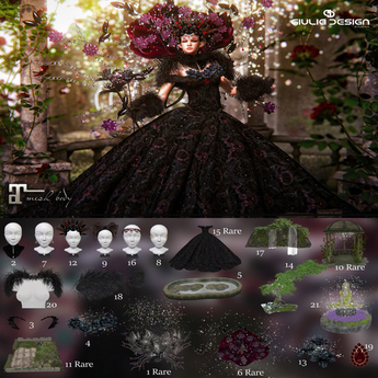 Second Life Marketplace - [GIULIADESIGN]-Dark Fantasy - full set